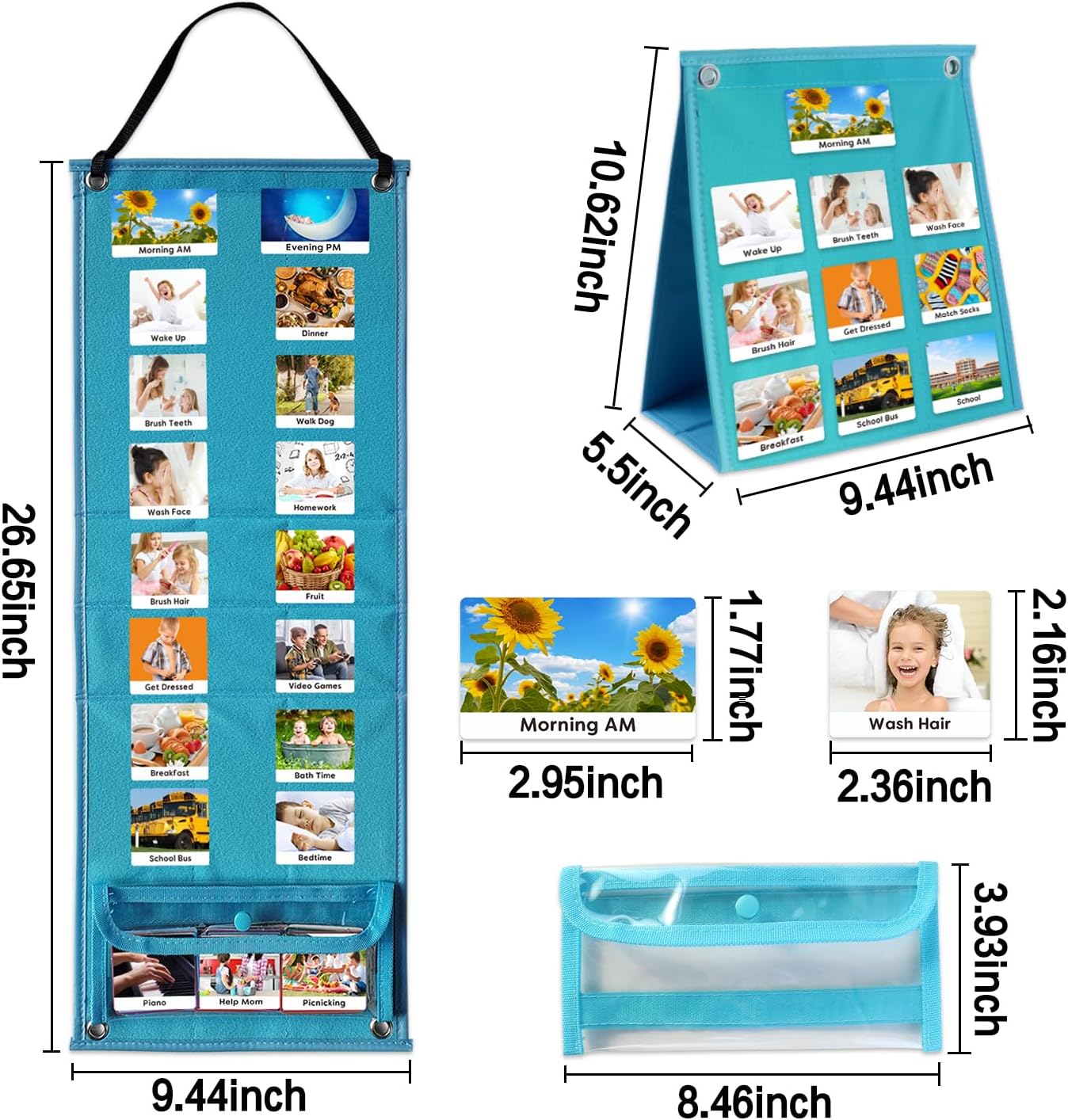 Daily Visual Schedule Board | Stacys Sensory Solutions