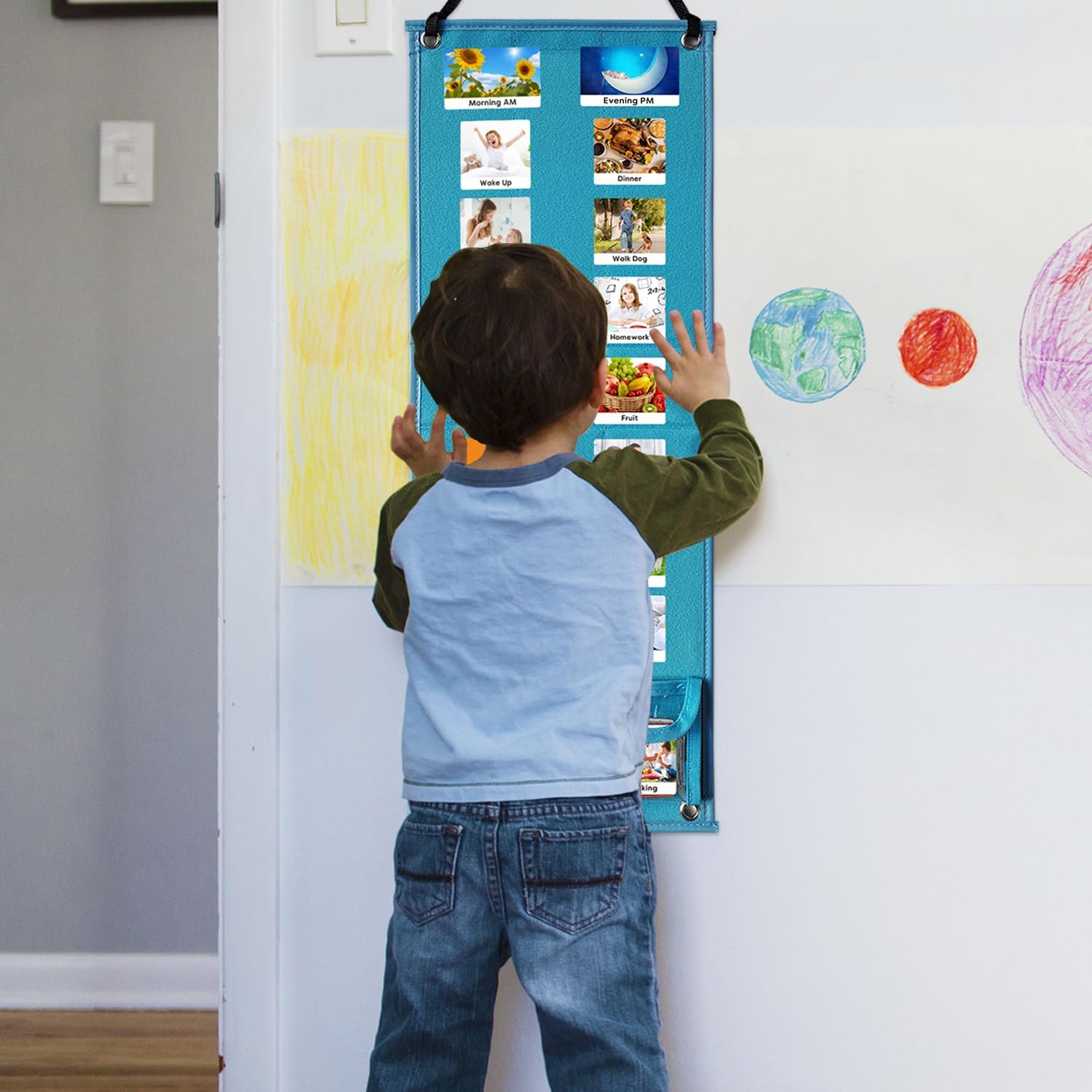 Daily Visual Schedule Board | Stacys Sensory Solutions