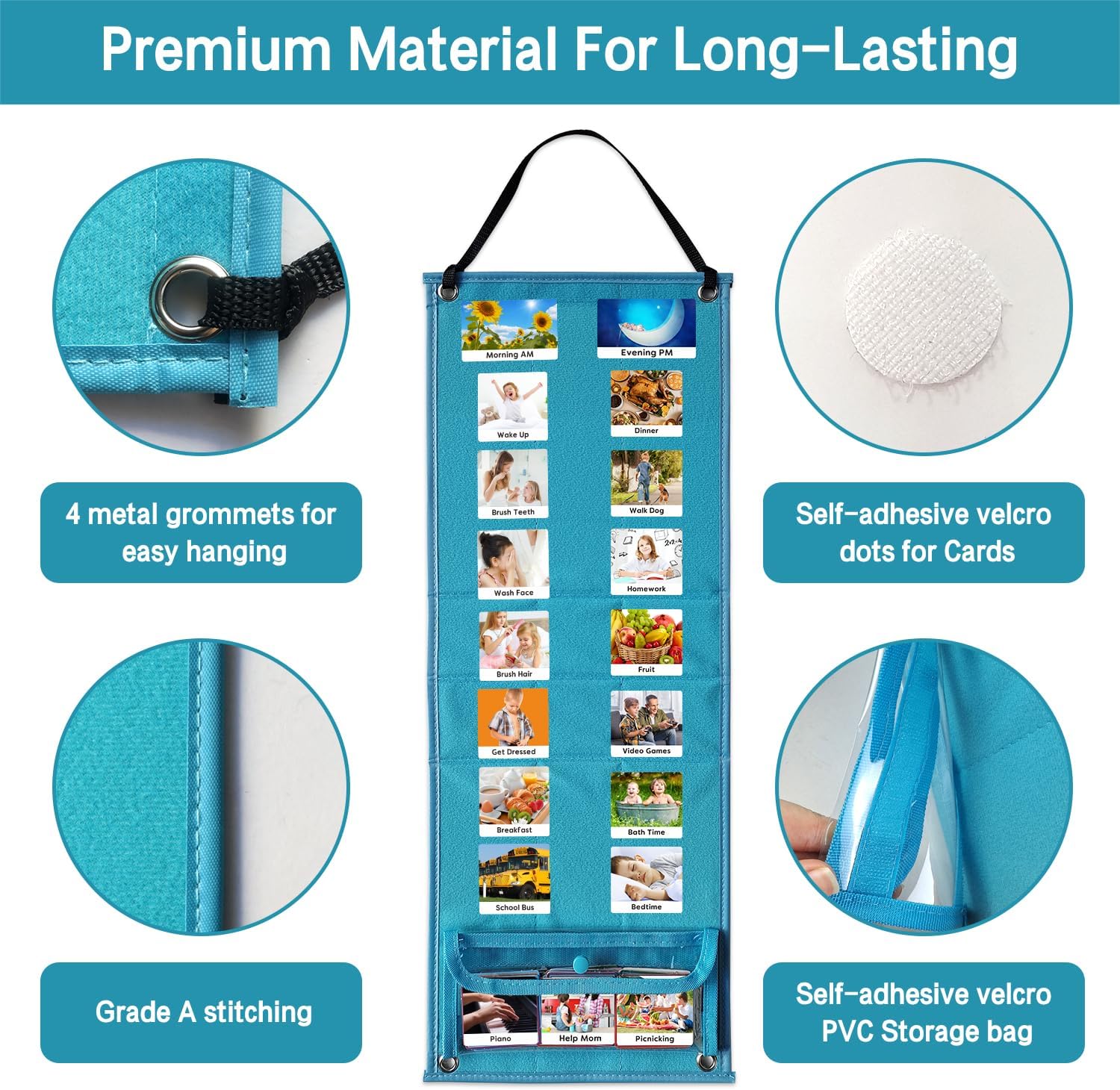 Daily Visual Schedule Board | Stacys Sensory Solutions