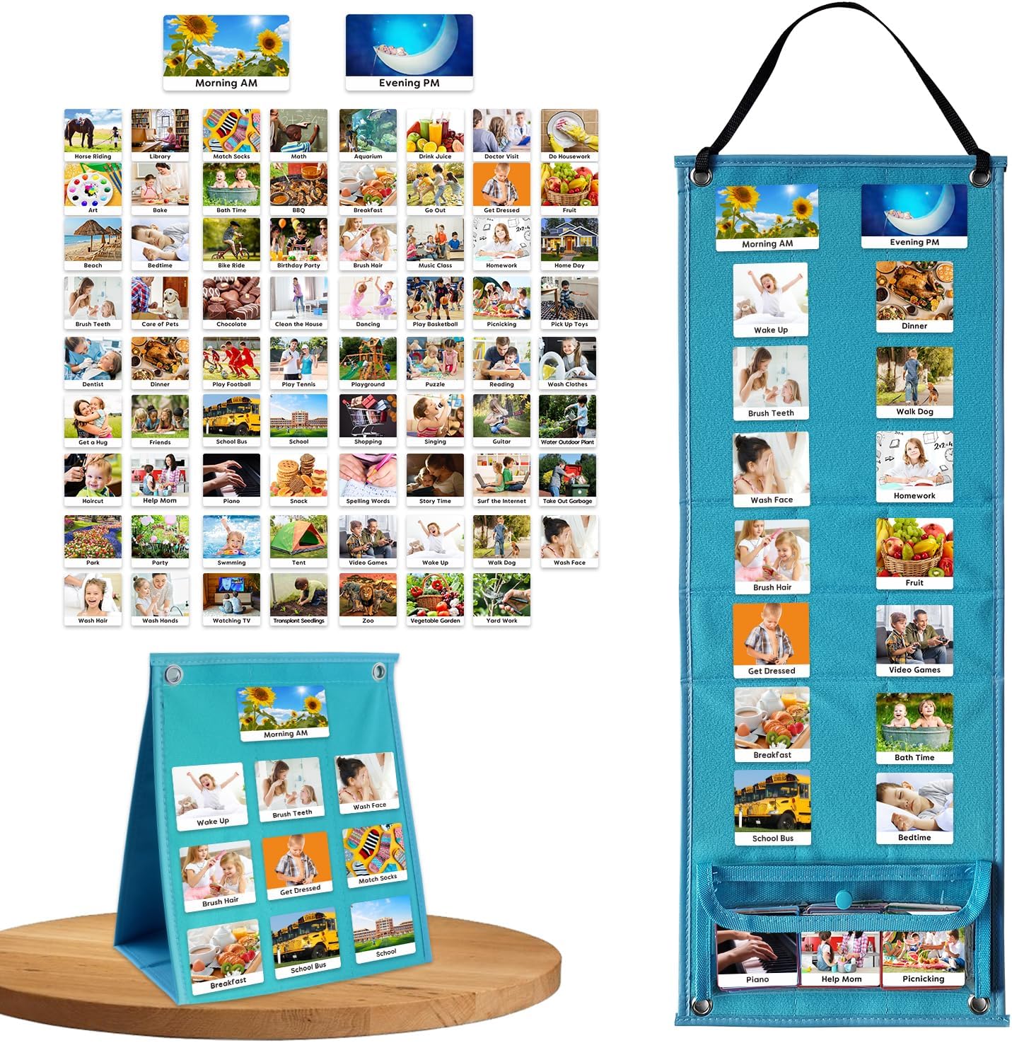 Daily Visual Schedule Board | Stacys Sensory Solutions