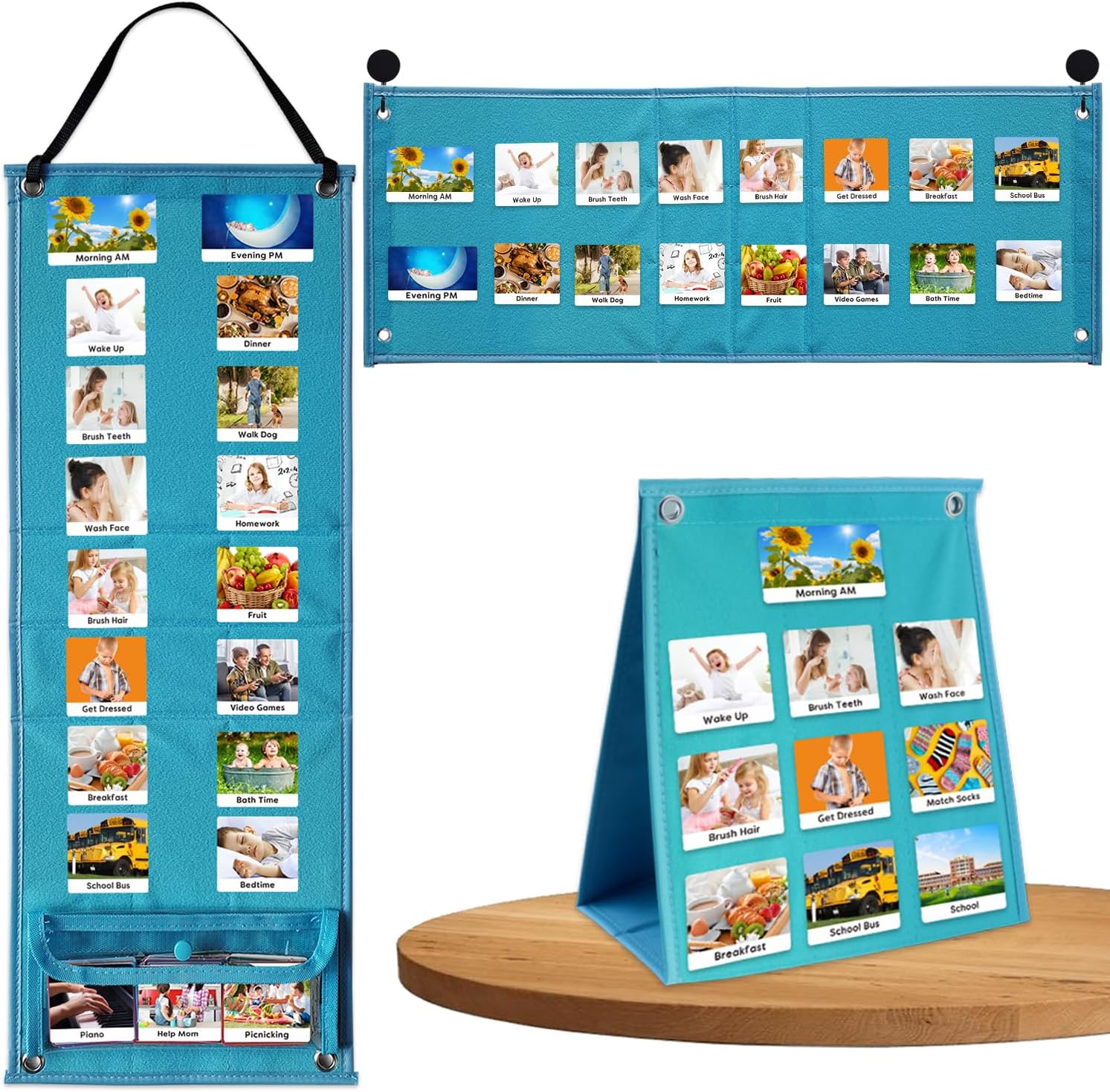Daily Visual Schedule Board | Stacys Sensory Solutions