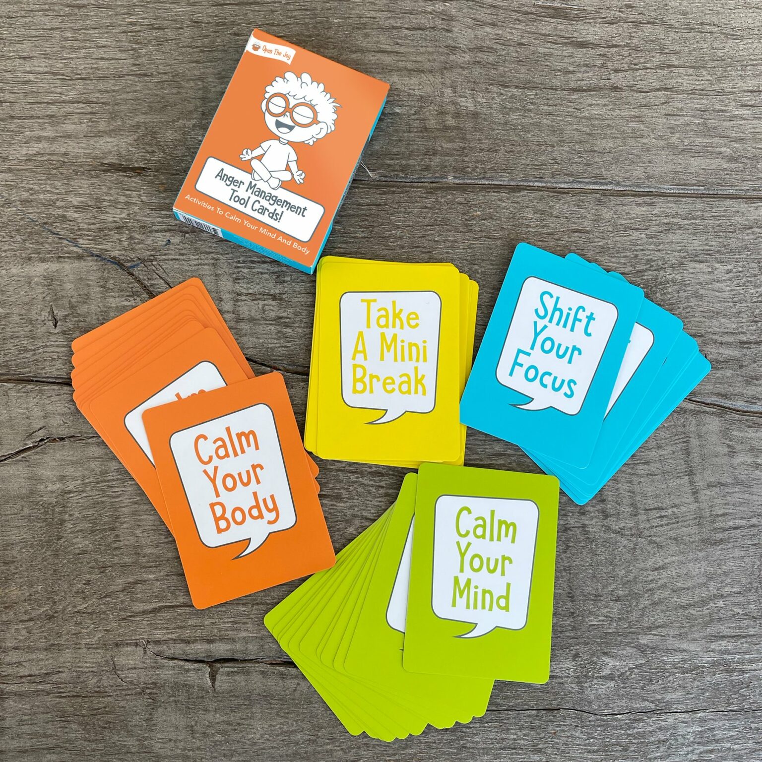 Anger Management Tool Cards | Stacys Sensory Solutions
