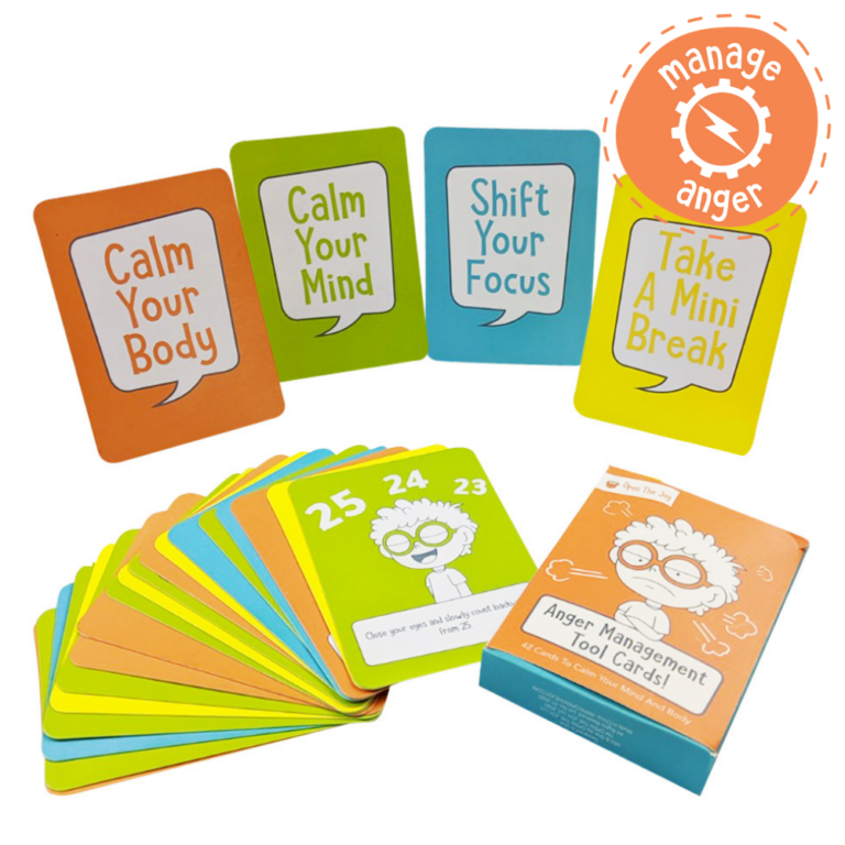 Anger Management Tool Cards | Stacys Sensory Solutions