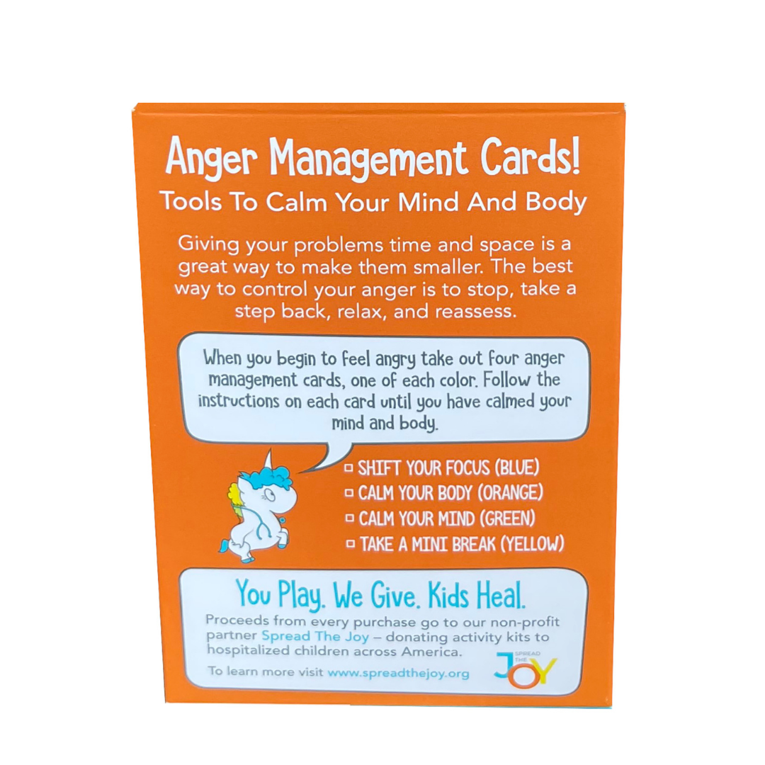 Anger Management Tool Cards | Stacys Sensory Solutions