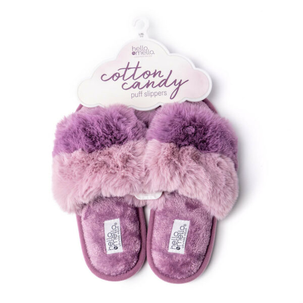 Sensory Soft Slippers for Adults - Grape | Stacys Sensory Solutions