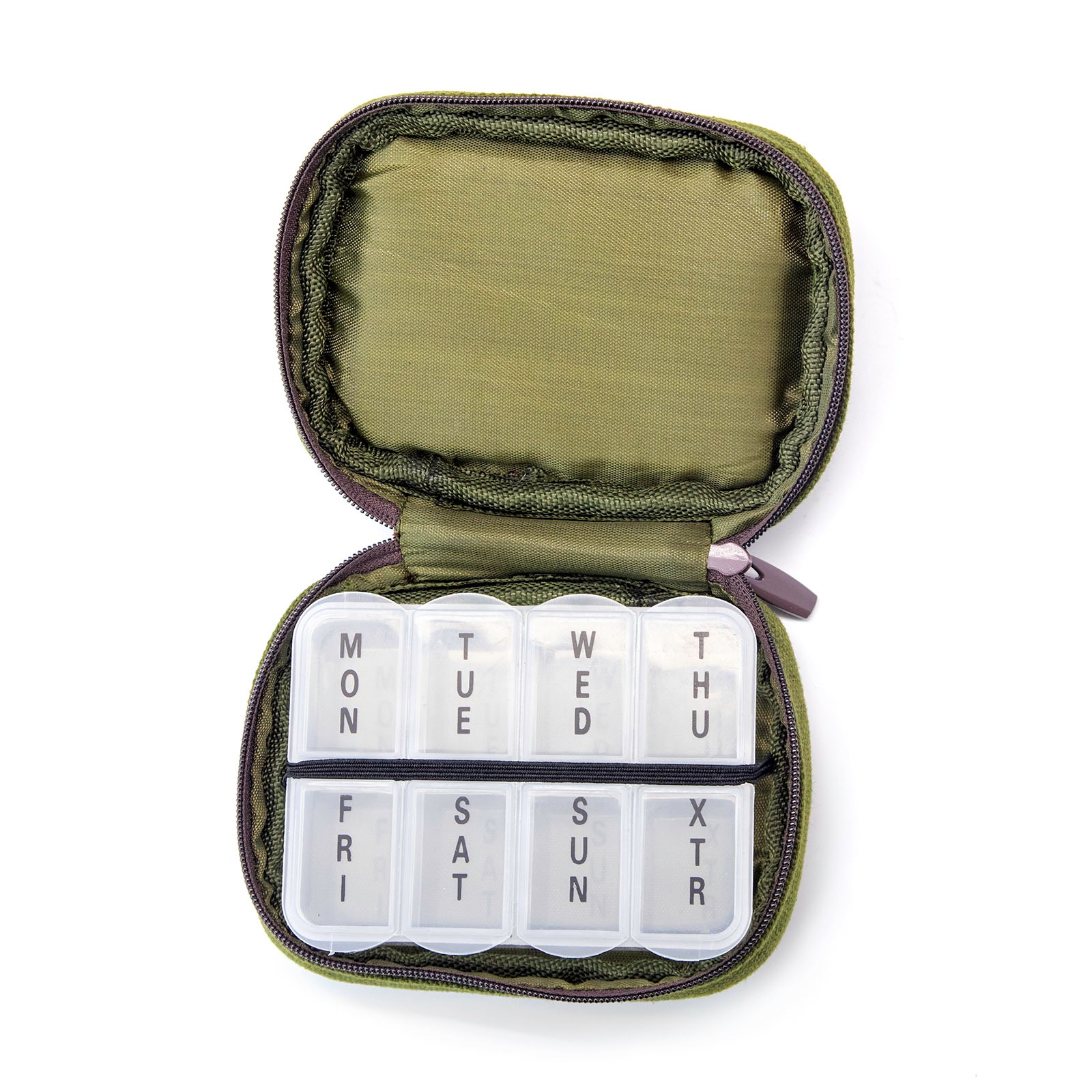 Pill & Vitamin Travel Case - Neutral Colors | Stacys Sensory Solutions