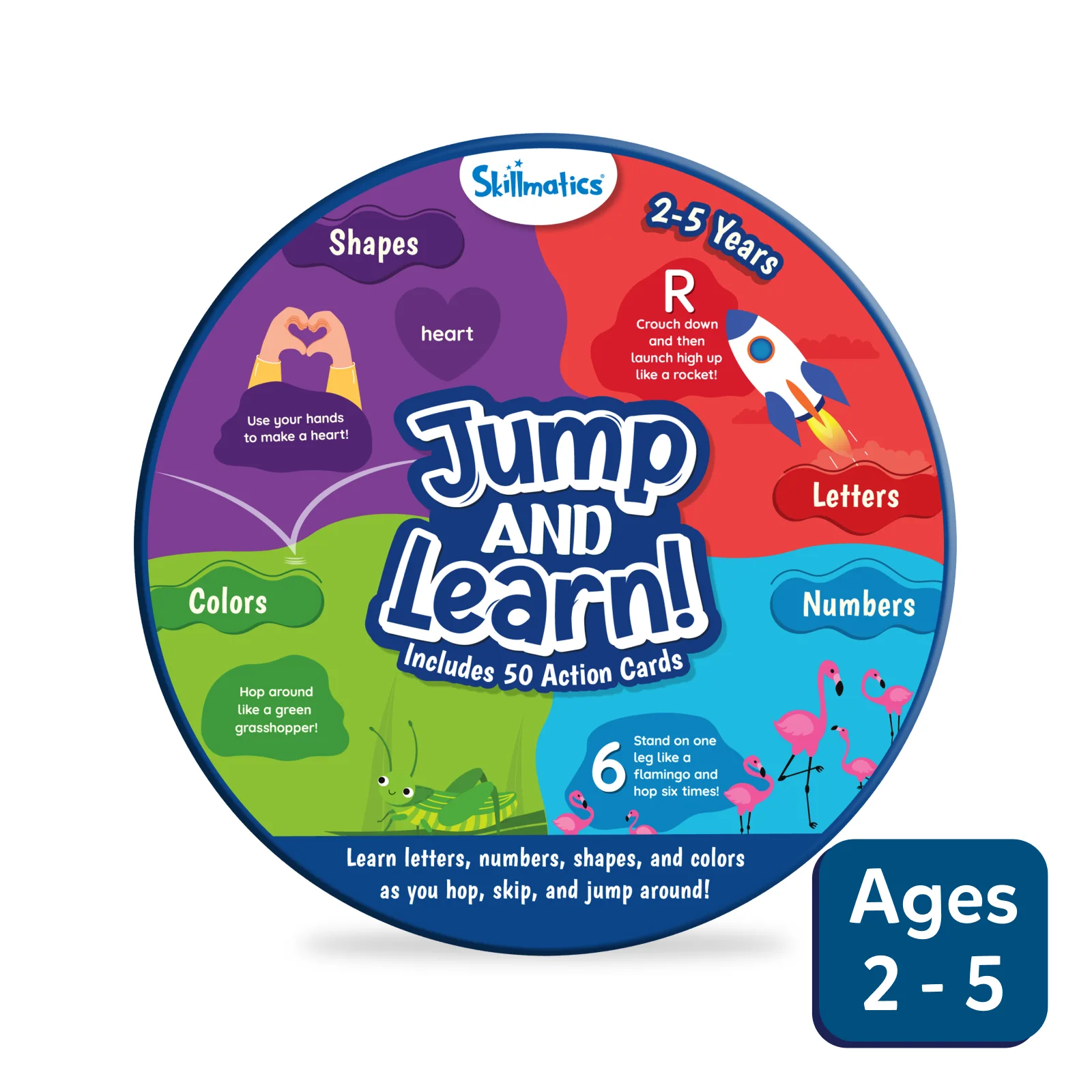 Jump and Learn! - Early Learning Active Game | Stacys Sensory Solutions