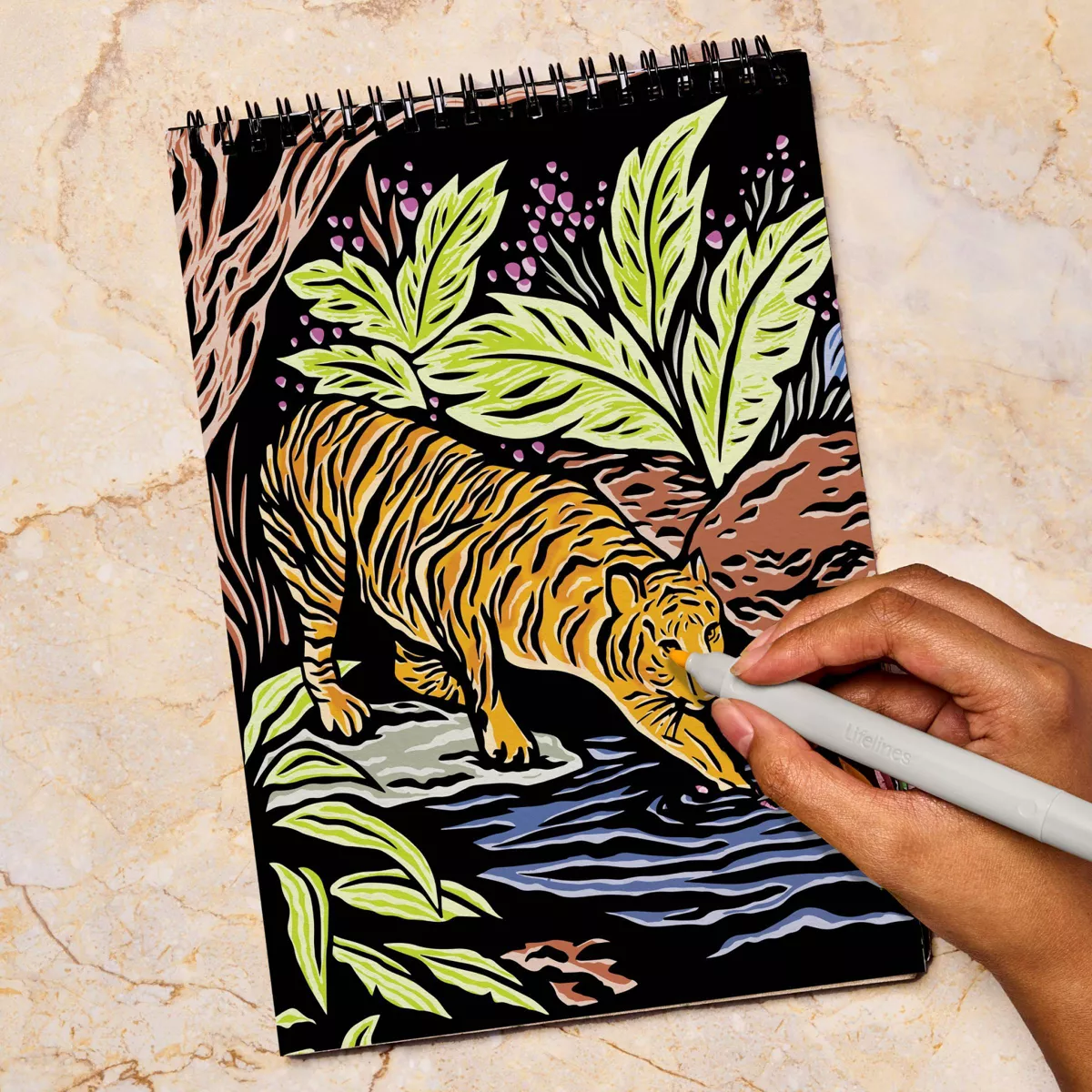 Hidden Pattern Animals - FlowArt Relaxing Activity | Stacys Sensory ...