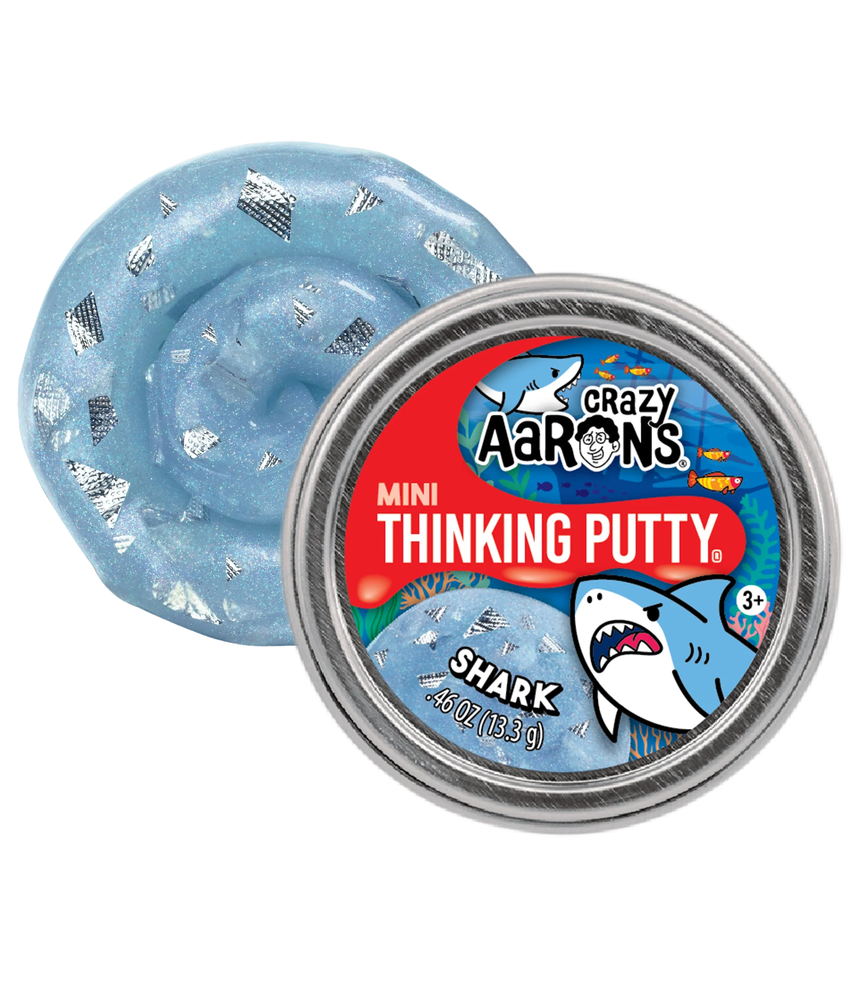 Crazy Aaron's Pocket Putty - Shark | Stacys Sensory Solutions