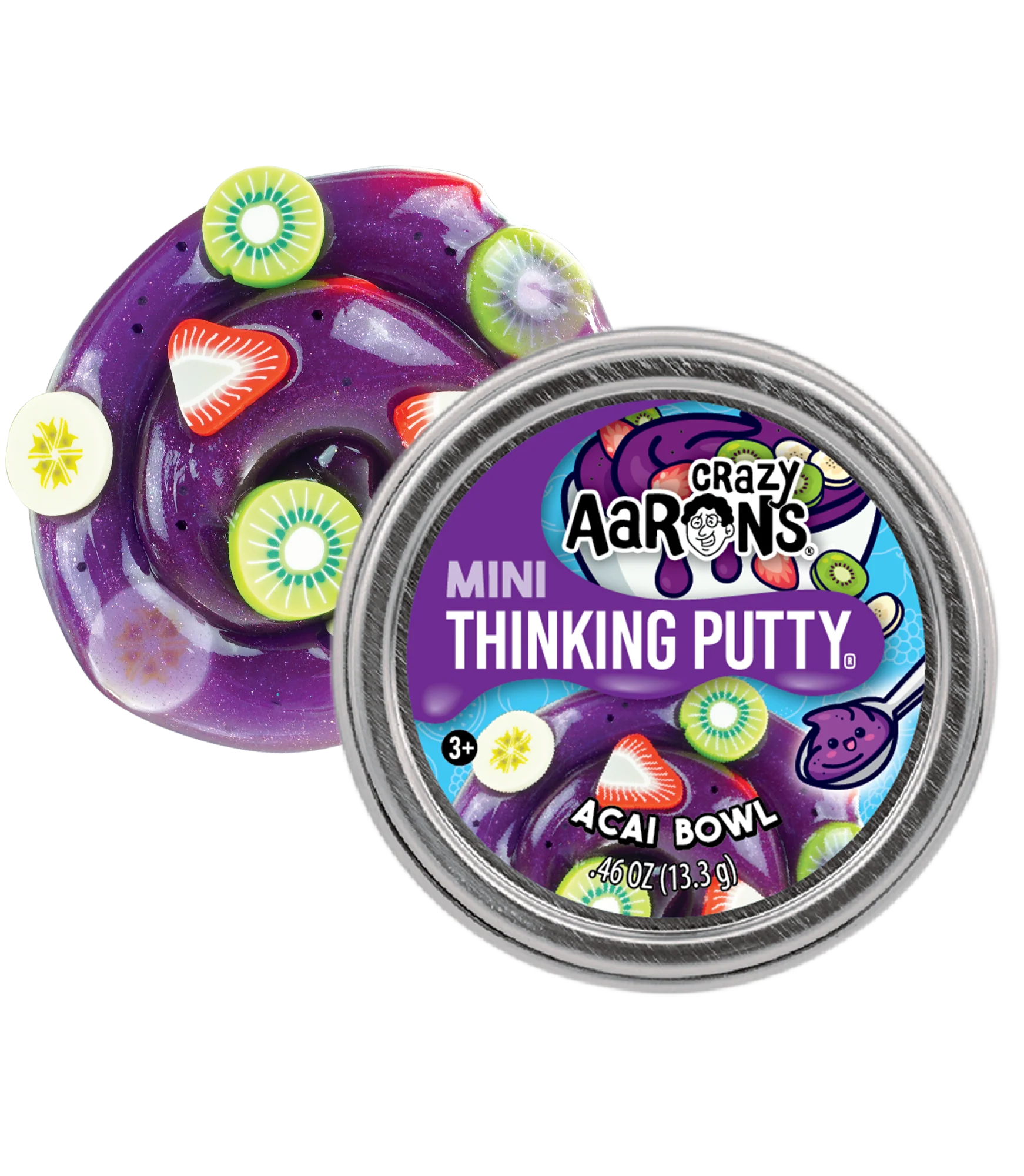 Crazy Aaron's Pocket Putty - Acai Bowl | Stacys Sensory Solutions