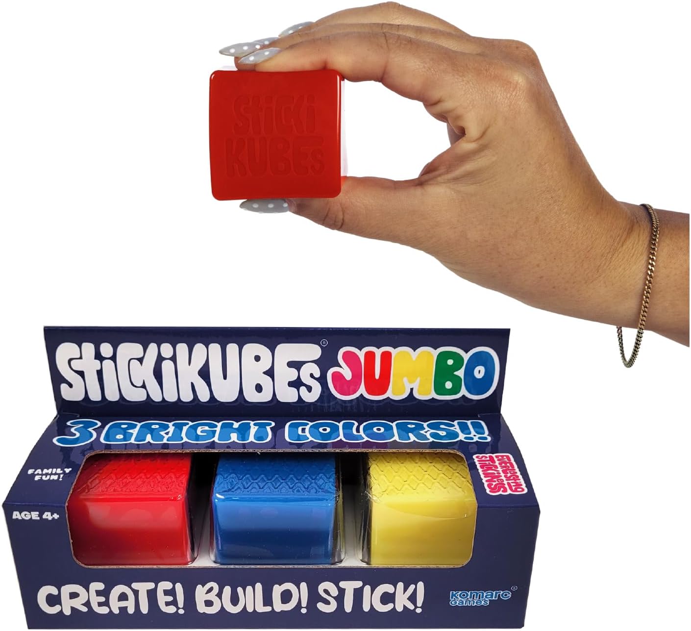 StickiKubes - Jumbo Cube 3-Pack | Stacys Sensory Solutions